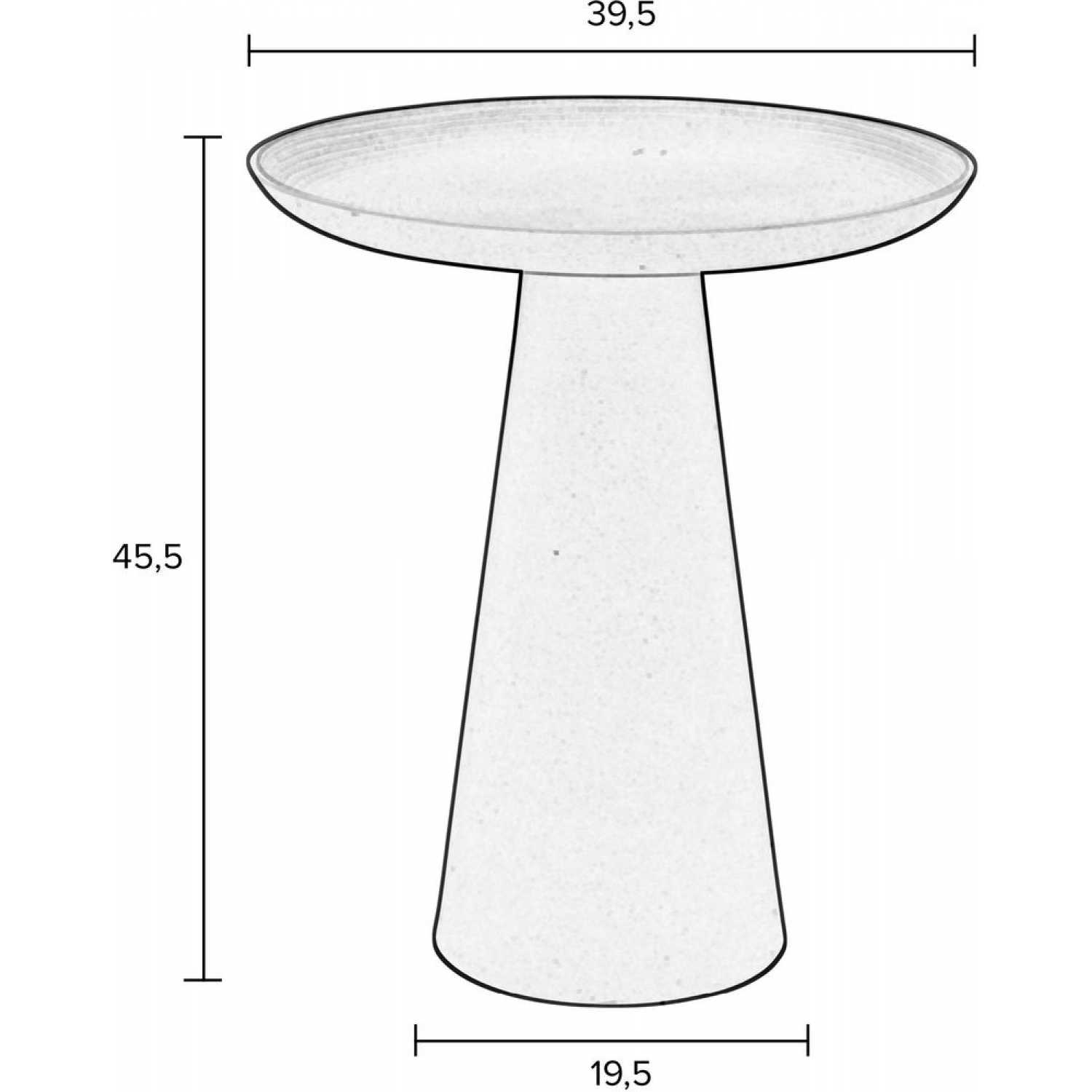 Naken Interiors Ringar Side Table - Rose Pink | Naken Interiors